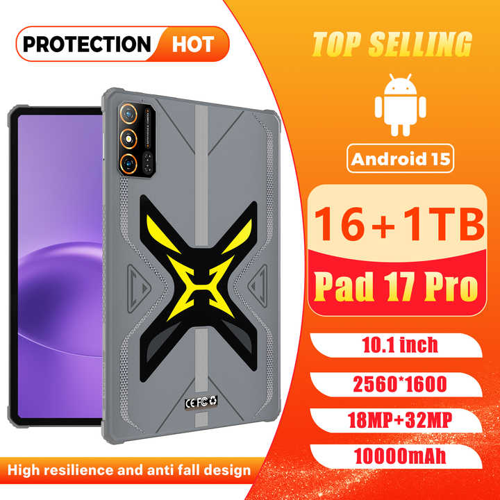 New Arrival Pad17 Pro Android 15.0 Processor 48MP Camera Business ...