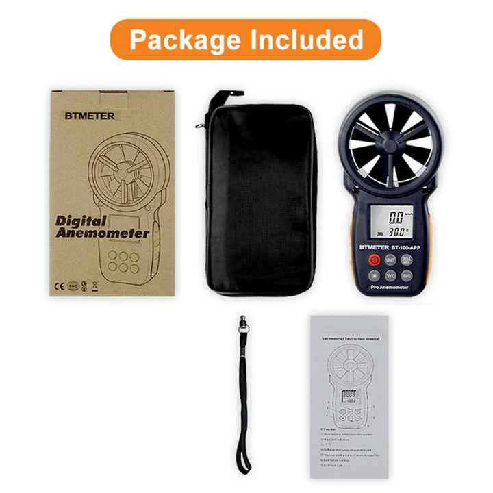 Handheld Digital Device for Wind Speed Temperature Measurement Enhanced ...