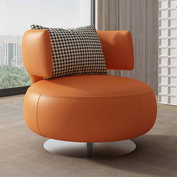 Nordic Rotating Armchair - Stylish & Comfortable Seating