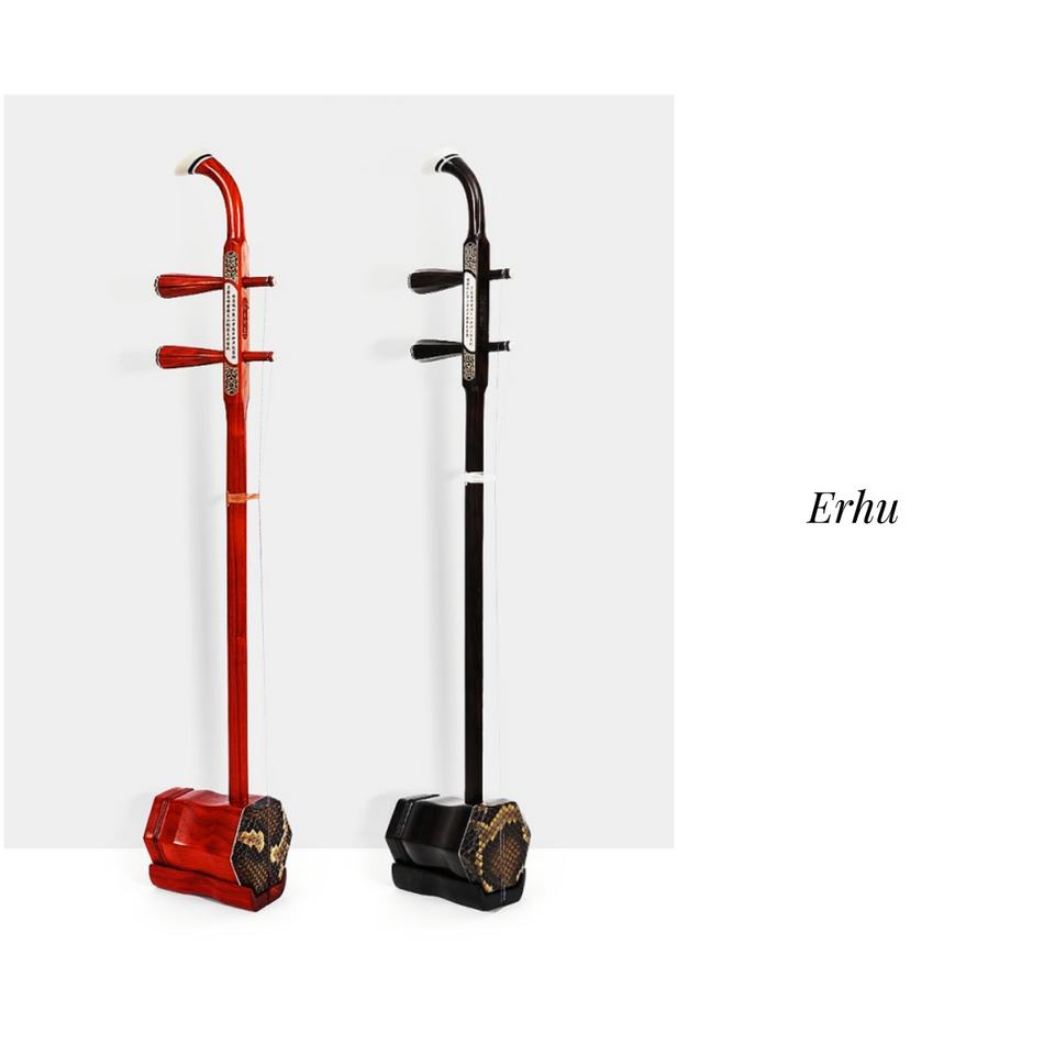 JELO SY-HM-2011 Erhu - Traditional Chinese 2-String Instrument