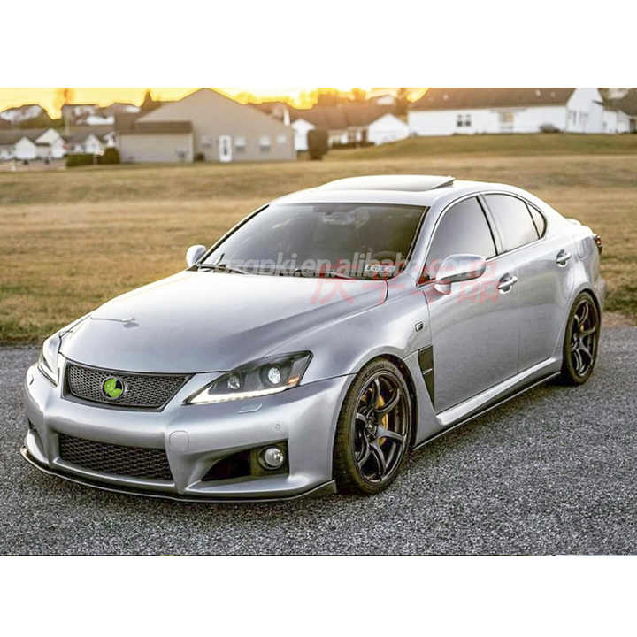 For Lexus ISF Body Kit Front Lip Bumper Lip Front Spoiler Diffuser ...