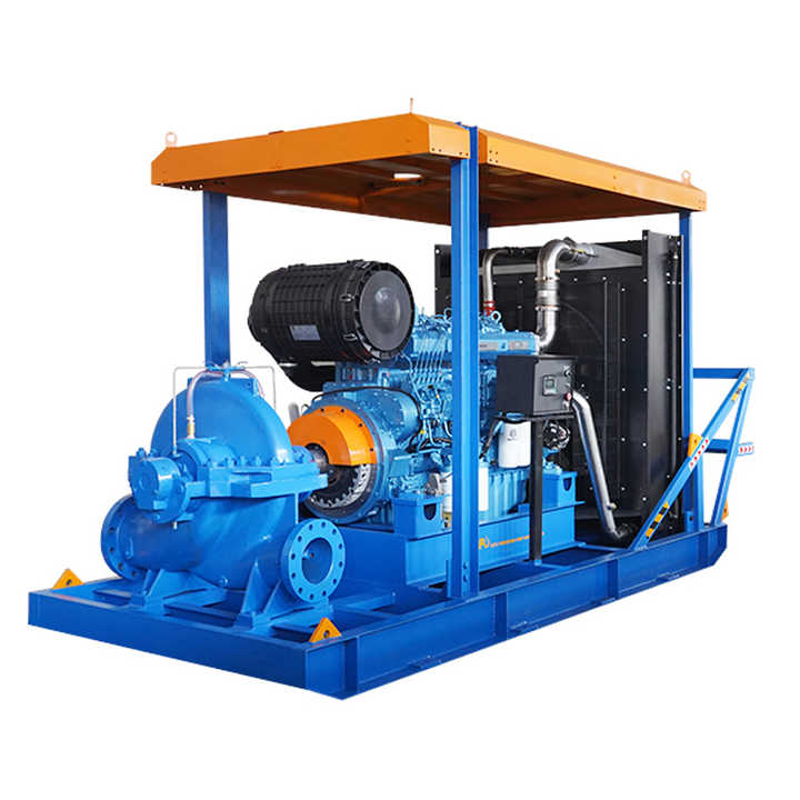 DEFU Double Suction Horizontal Centrifugal City Water Supply Pump Mine ...