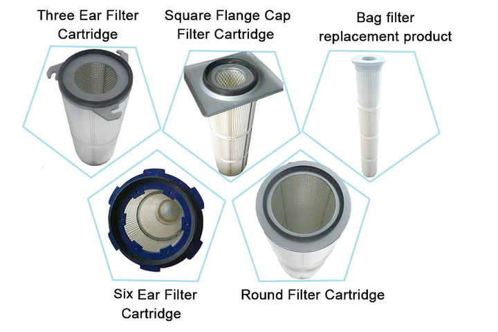 Industrial Dust air Compressor Filter Removal Filter Cartridge ...