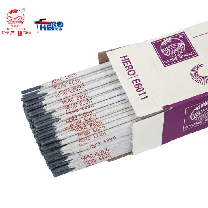 Hero Brand OBM Customized Support Carbon Steel E6011 Electrode