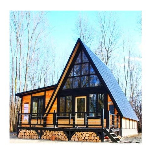 Tiny Home Triangular Prefabricated Steel Structure Modular casas ...