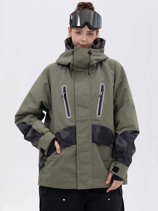 Snowverb 3L Professional Ski Jacket Waterproof Windproof Cold-Proof ...