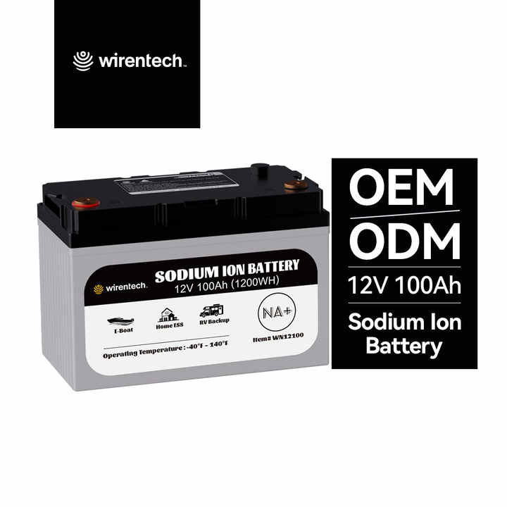 12V 100ah Sodium Ion Battery for Electric Ship & Vehicles