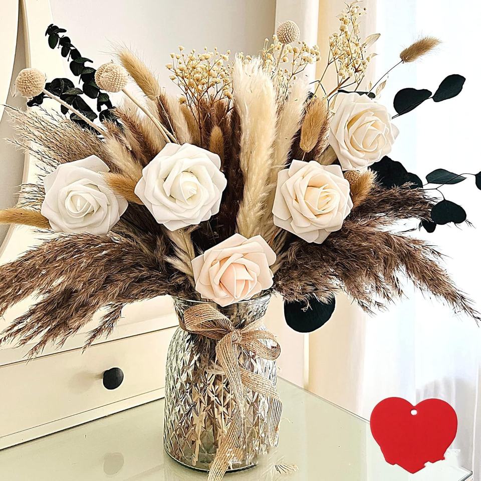 High-quality Fluffy Artificial Flower Bouquets Are Suitable for Wedding ...