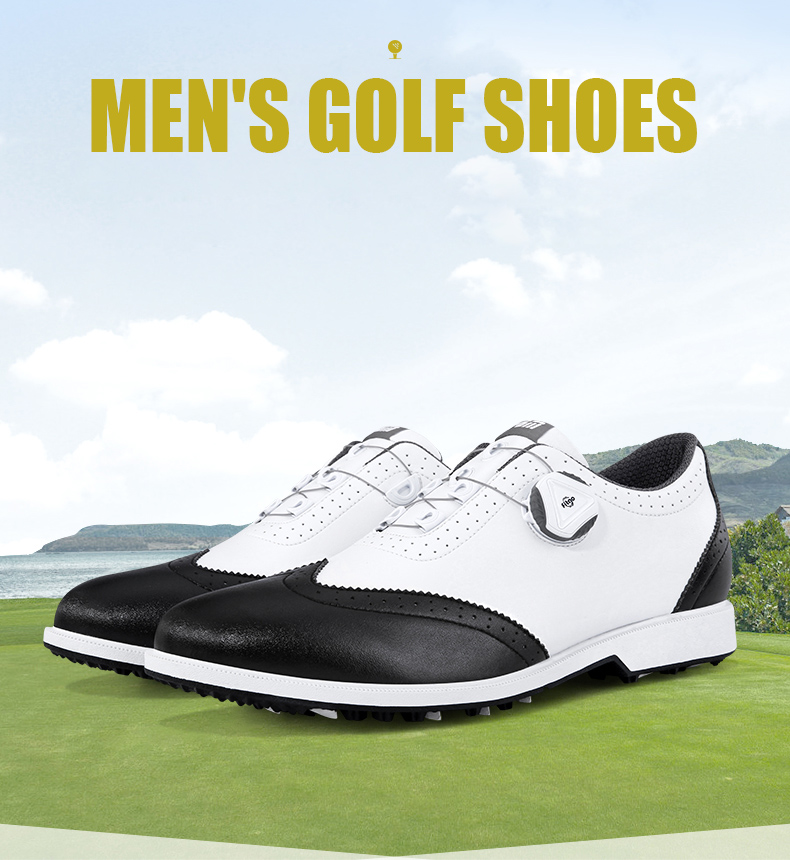PGM XZ206 custom golf shoe men waterproof spike less golf shoes-企业官网