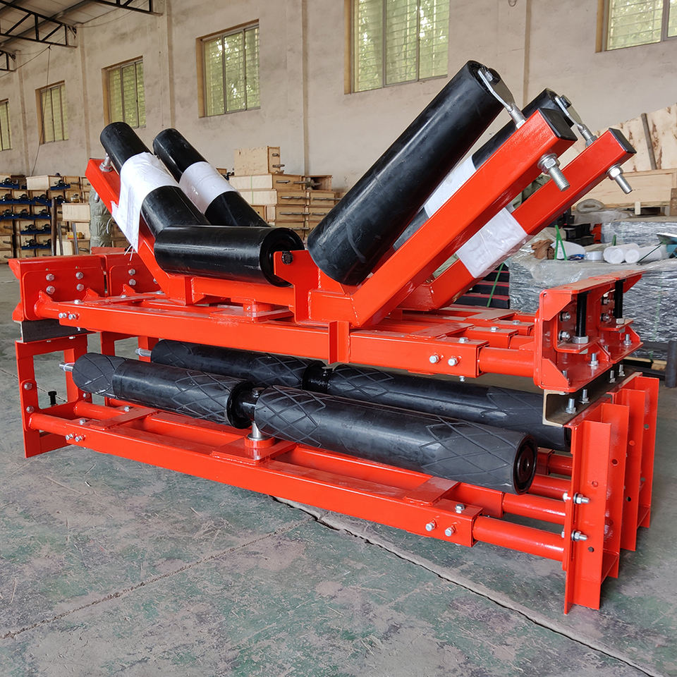 Hydraulic Full-Automatic Belt Aligner - Mining Conveyor Top/Bottom ...