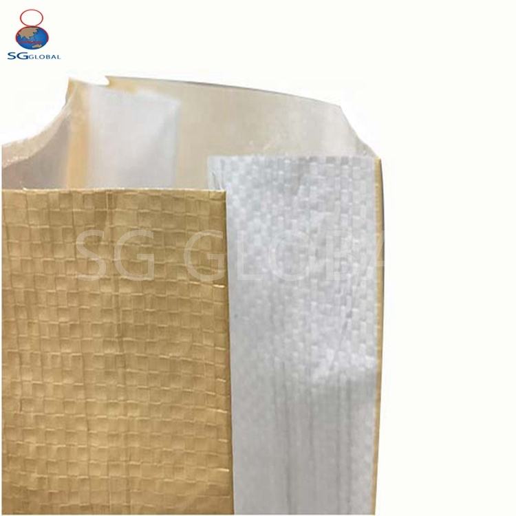 Wholesale 25kg 50kg Custom Printed BOPP Laminated PP Woven Bags for Feed