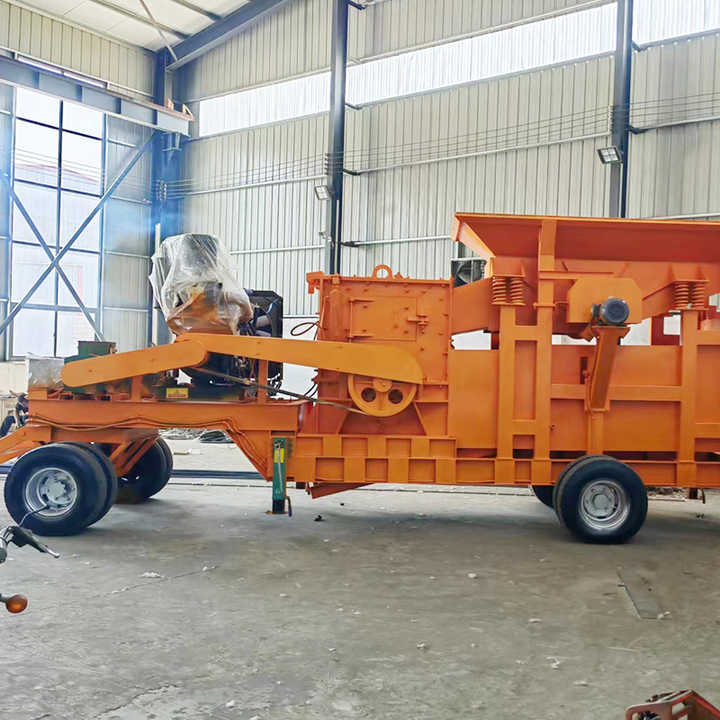 Efficient Mobile Jaw Crusher With Dust Control System For Environment ...