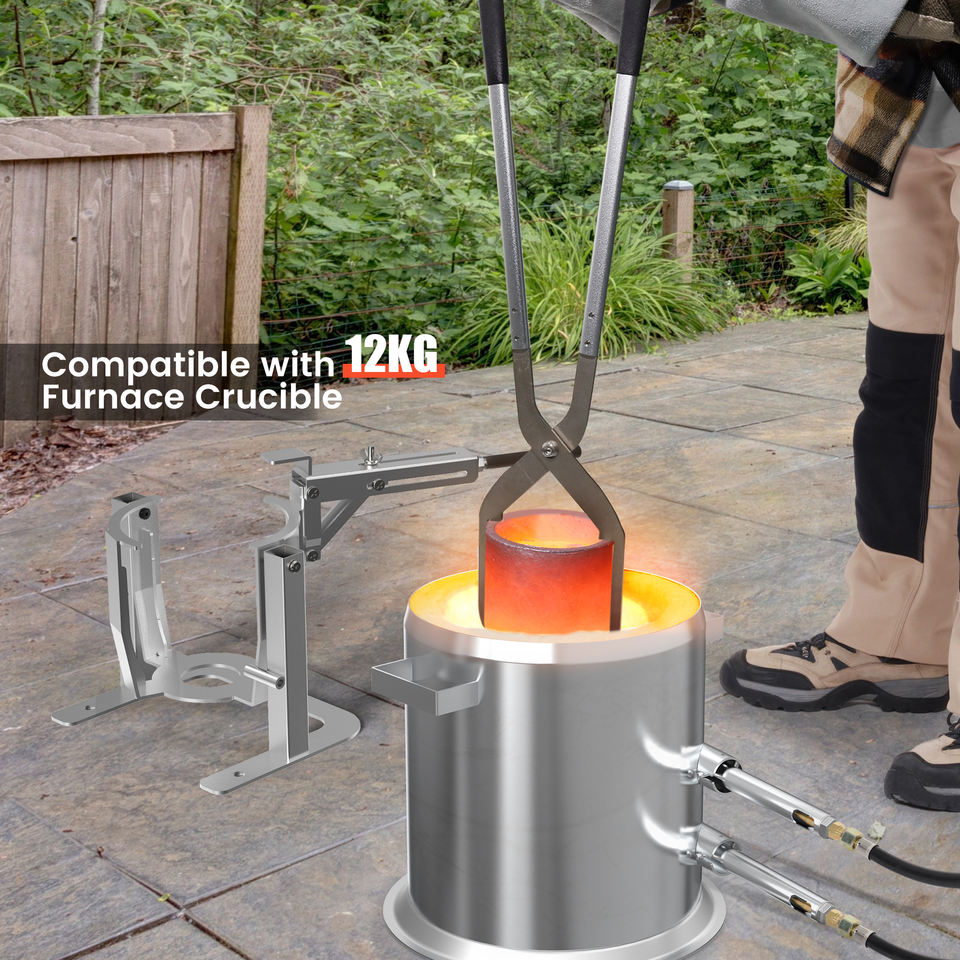50-Kilogram Gas Melting Furnace-Industrial-Grade Heat Treatment ...