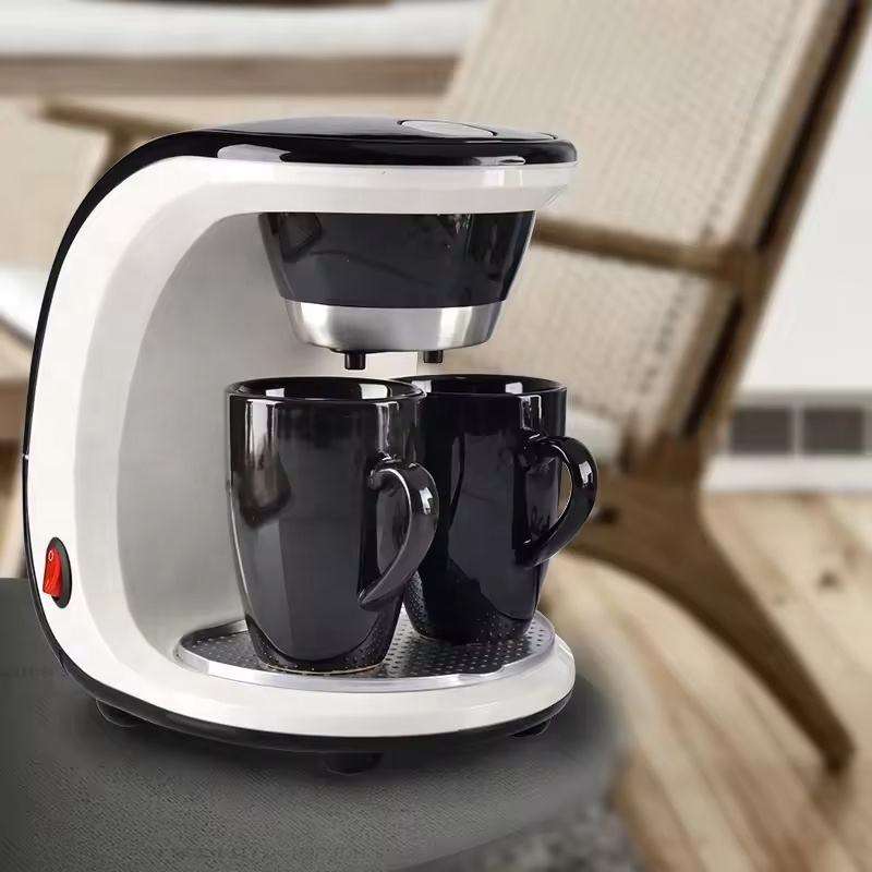 Small Capacity Electric Drip Coffee Maker 300ml 2-Cup Mini Coffee Pot ...