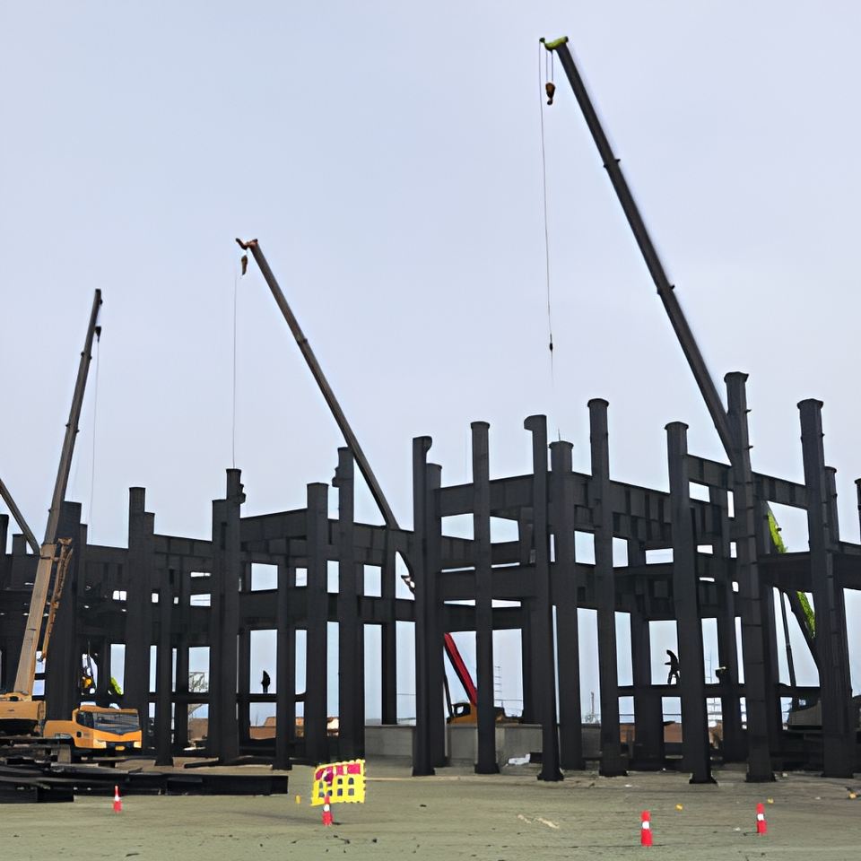 Steel Structure Components & Prefab Buildings-Fire Resistant Durable ...