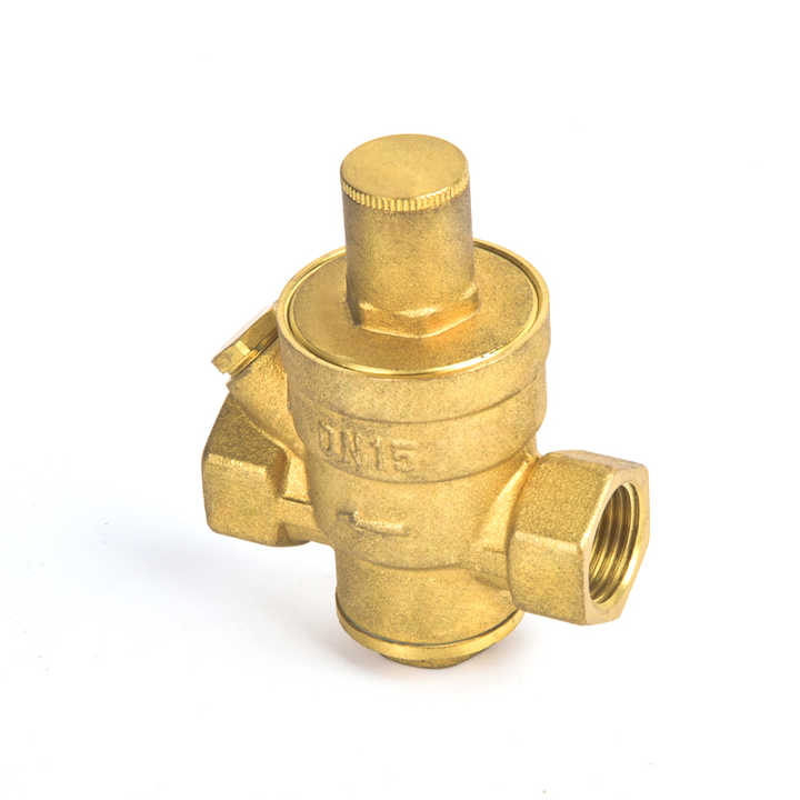 PN16 HVAC Manual Brass Piston-Type Pressure Reducing Valve for Water ...