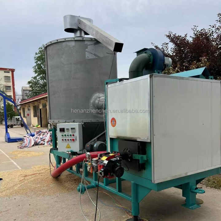 Vertical Grain Dryer, Fully Automatic Rice and Corn Dehumidification ...