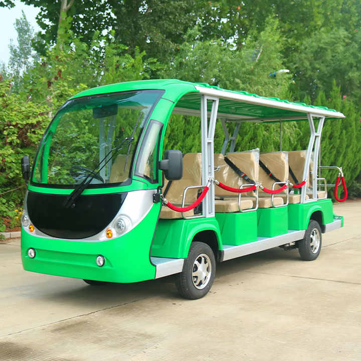 Electric Sightseeing Buses and Cars for Tourism Passengers