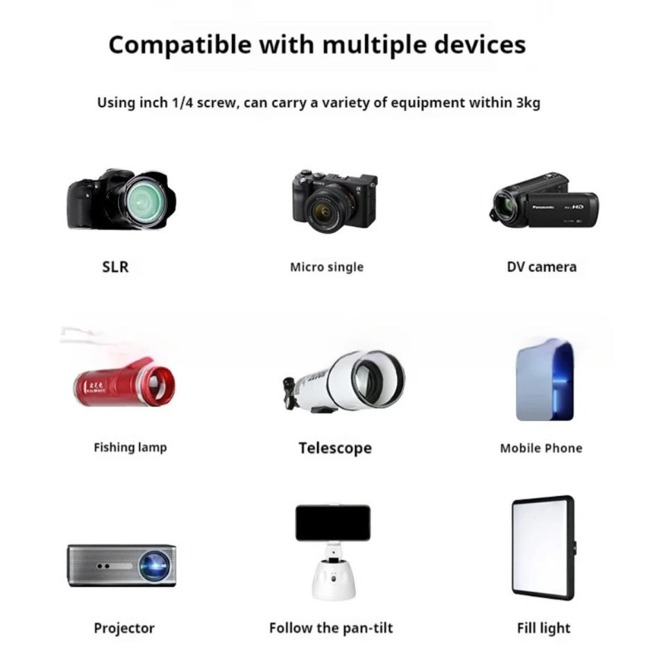 Portable Camera Stand Iron Tube F-180T Live Streaming Photography ...