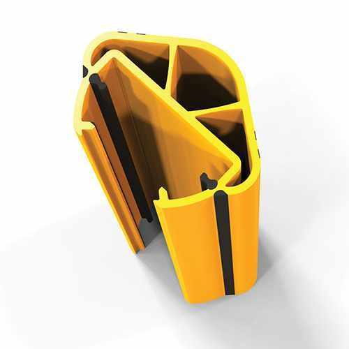 The Best Selling Pallet Racking Upright Protector PVC HDPE Plastic ...