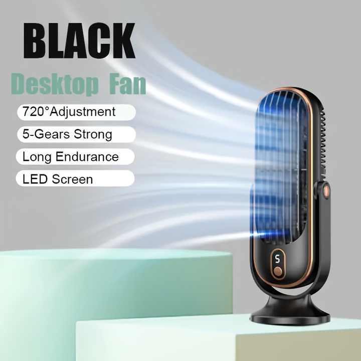 22 Ultra-low Decibel Desktop Quiet Fan USB Electric Small Handheld Mini ...