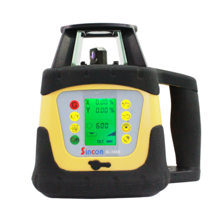 SINCON RL-100D High Precision 360 Degree Self-Leveling Rotary Laser Level 360 Degree High ...