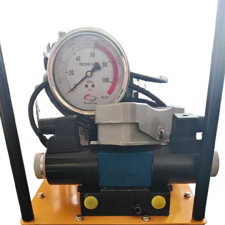 Hydraulic Electric Pump 1.5KW High Power Double Acting High Pressure Solenoid Valve Hydraulic ...