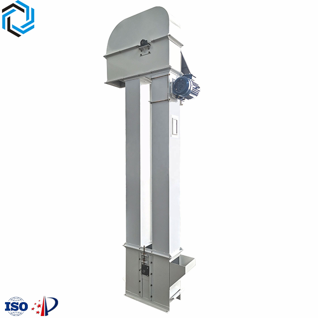 OEM Automatic Z-type Bucket Elevator with Hopper Tilting System Lifting ...