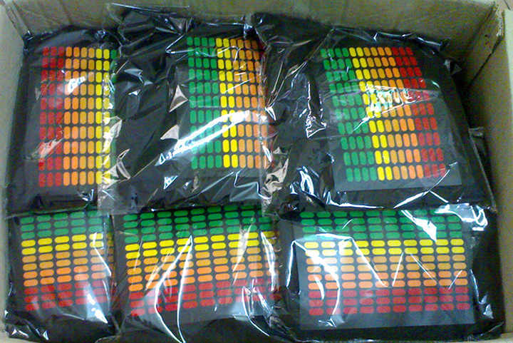 Custom LED T Shirt Sound Activated Glow Shirts Light up EL Equalizer ...