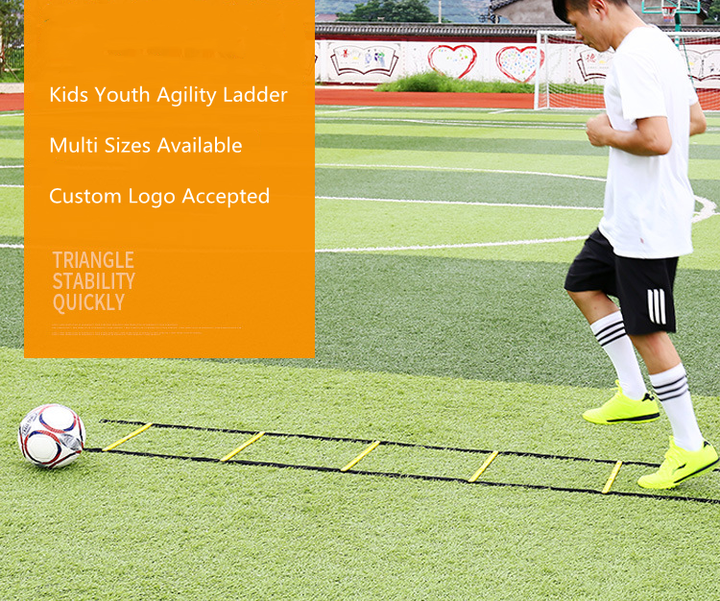 Custom Logo Kids Soccer Football Training Equipment Agility Ladder ...