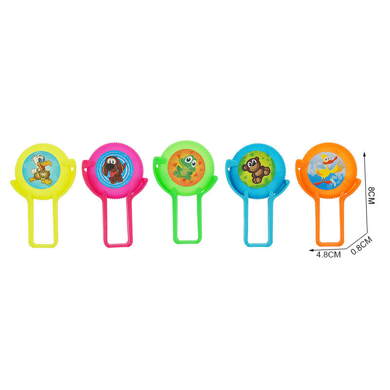 Plastic Flying Saucer Disc Cartoon Patterns Toys Classic Promotional ...