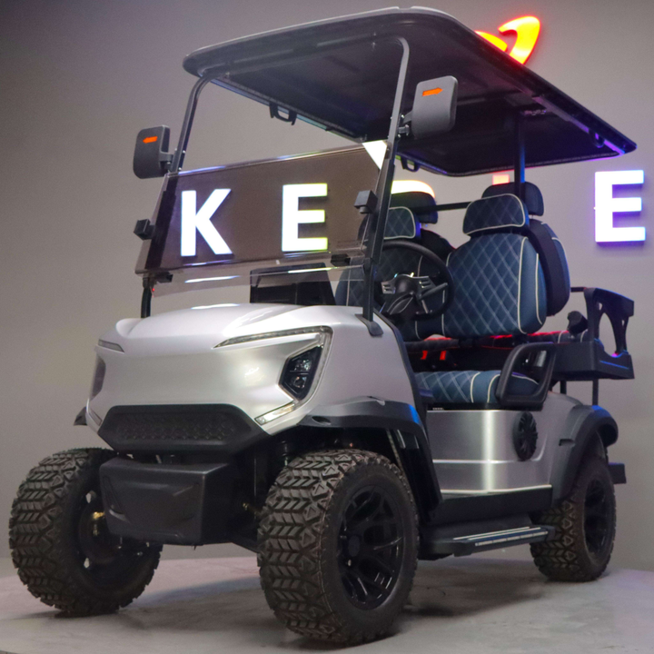 Cheap 4-wheel golf cart, electric 4x4 off-road club car, 2-seater and 4 ...
