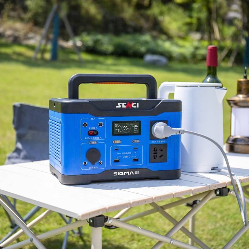 Senci Lithium Ion Battery Mobile Power Station 220V 600W 300w Outdoor ...