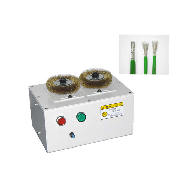 Wire Brushing Machine Metal Brushing Sheath Cable Brushing Wire ...