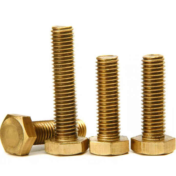 Grade 8.8 Hex Bolt with Full Thread Carbon Steel Zinc Plated Bolts and ...