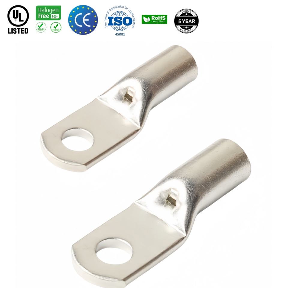 Heavy-duty UL 486A Certified Copper Tube Terminals for High-current