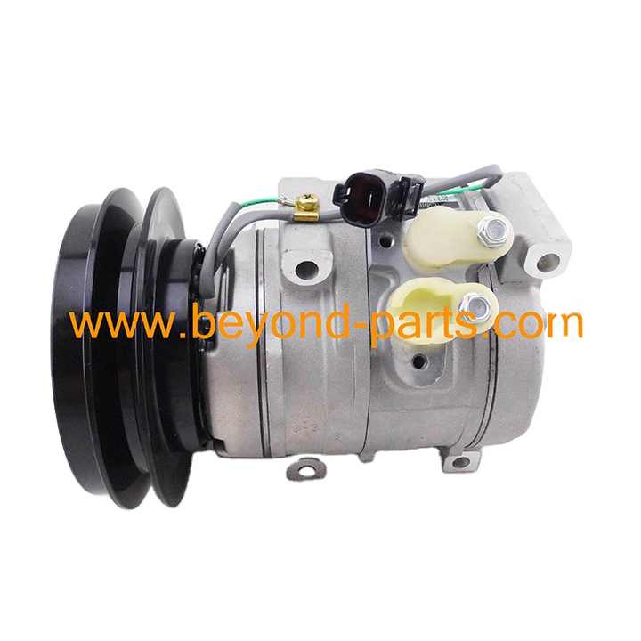 PC200-7 PC200-8 Air Conditioner Excavator Compressor 10S15C HFC134A