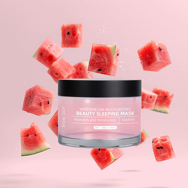 Exfoliating & Hydrating Watermelon Jelly Facial Mask - 50g | With Vegan ...