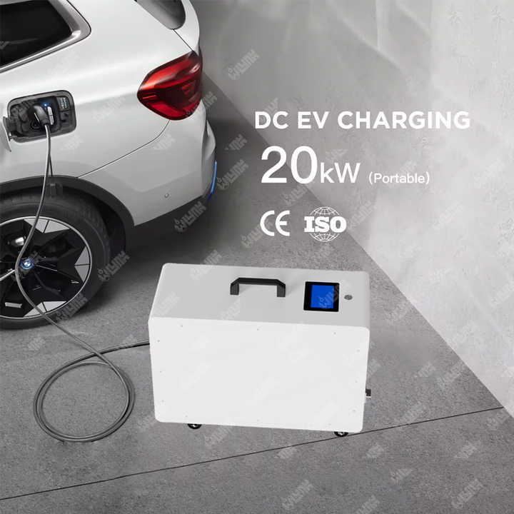 Olink 20kw Mobile CCS Ev Fast Charger - Portable & Efficient