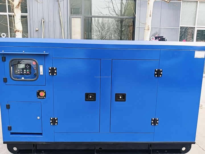 Silent Diesel Generator Set with Quiet Enclosure for Industrial ...