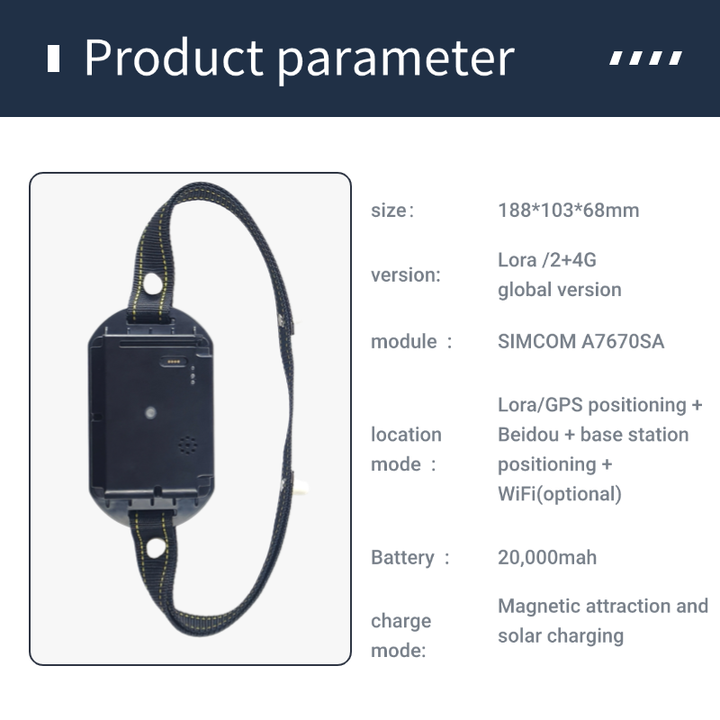 Cattle, Sheep and Horses Lorawan GPS tracker| Alibaba.com