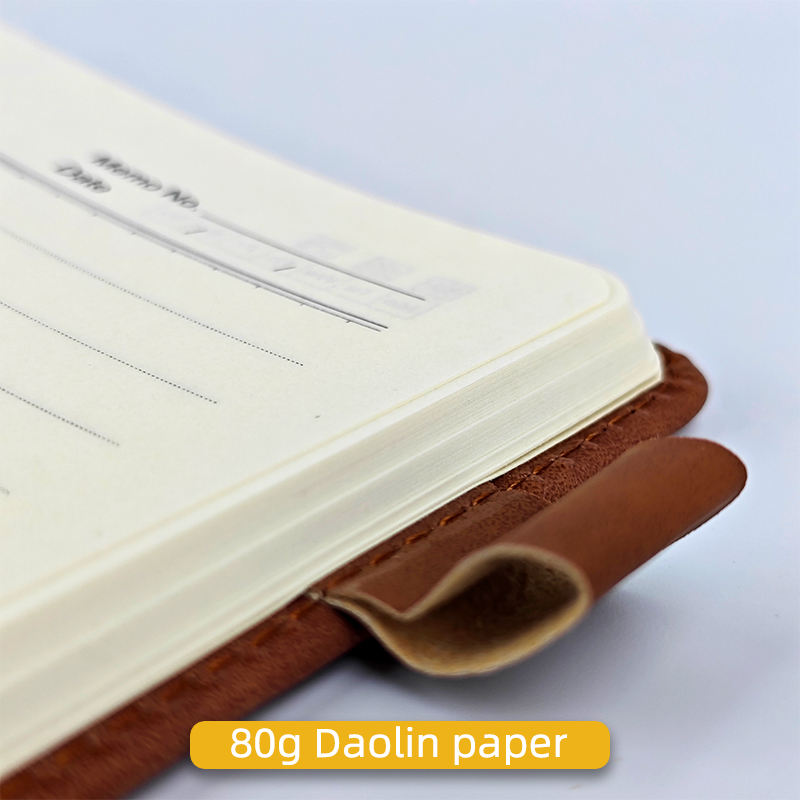 High Quality Custom PU Leather A5 Hardcover Notebook/Journal 100 Sheets ...