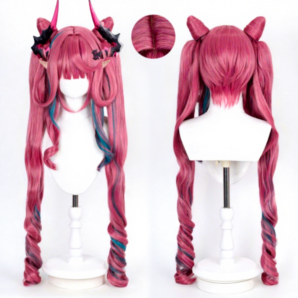 ND Brand Arknights Endfield Cosplay Wigs Hairpiece Light Brown Heat ...