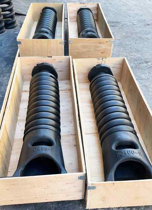 Excavator Recoil Spring Track Adjuster Tension Cylinder for Pc200 Pc300 ...