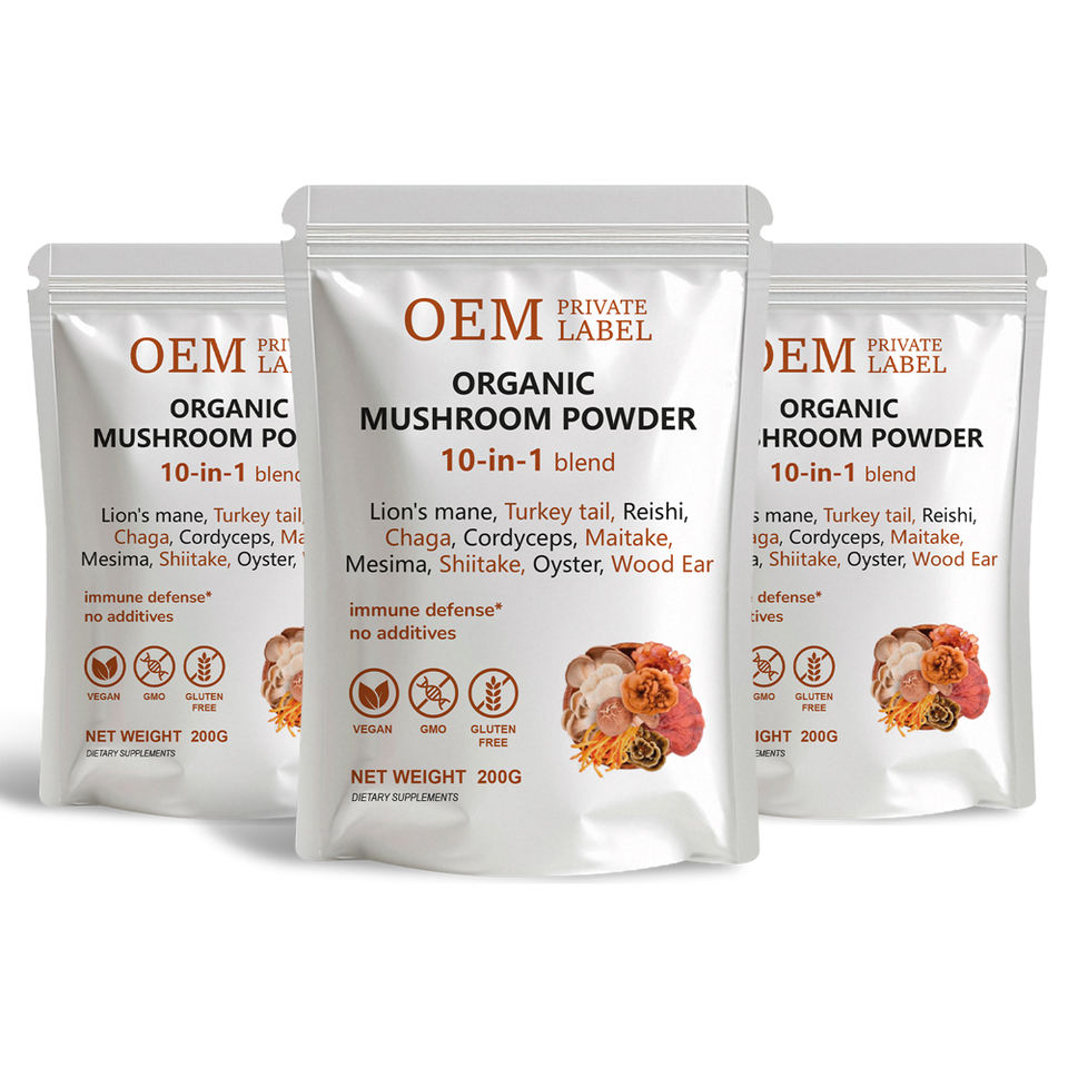 New Arrival Hot-Selling Organic 10-in-1 Mushroom Powder - Immune ...