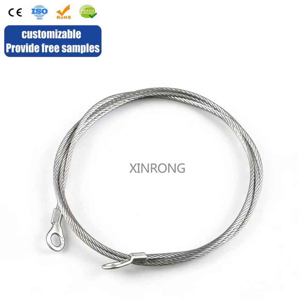 Factory Stainless Steel 7x7 Rubber Coated Cable Assembly Wire Rope ...