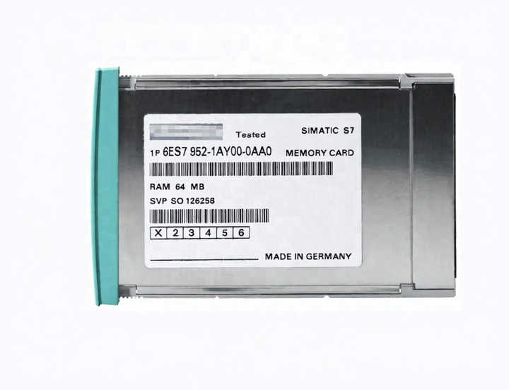 Inventory SIEMENS SIMATIC S7 PLC RAM Long Design 8 Mbyte Memory Card ...