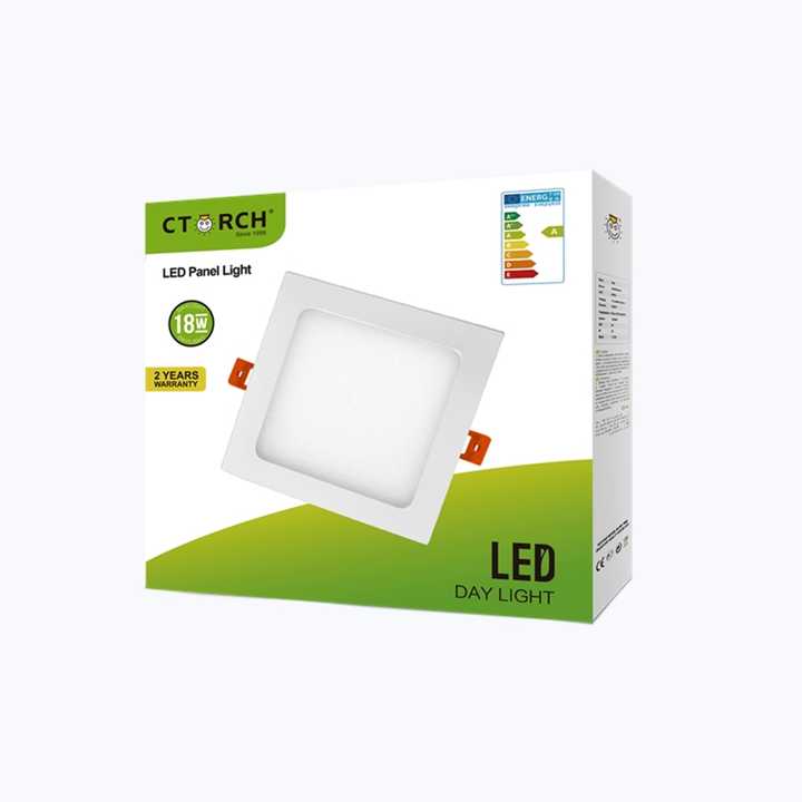 CTORCH Slim Square LED Panels - Efficient Large-Scale Lighting