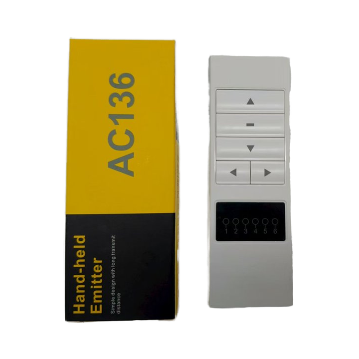 A-OK AC136 Single Channel Automatic Motorized Curtain Modern Design ...
