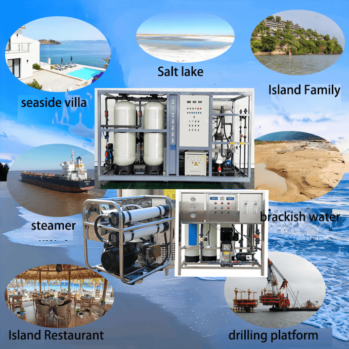 Seawater RO Desalination Plant Water Filter Purifier for Hotels ...